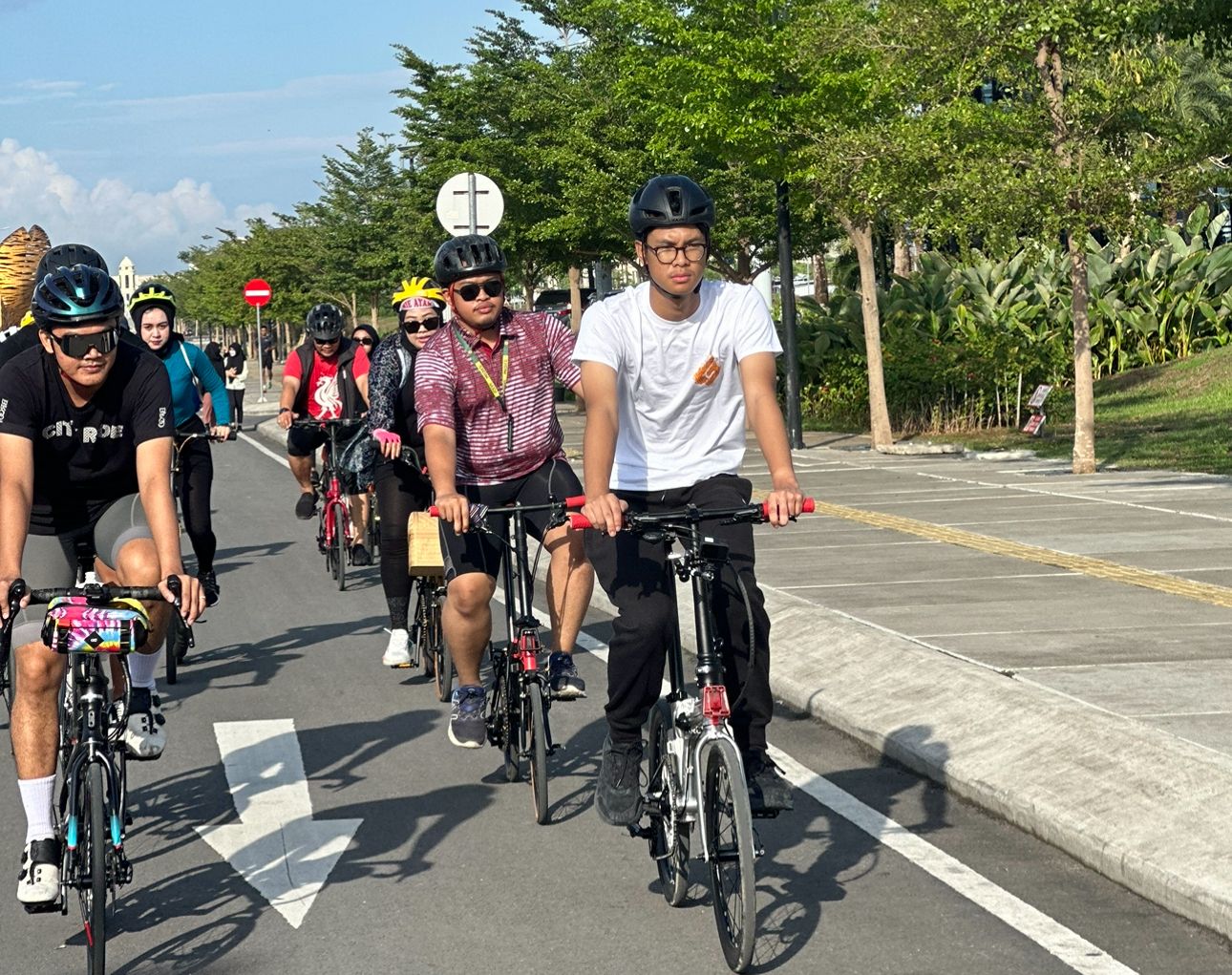 Agenda Terakhir Alam Ganjar, Gowes Bareng BMI Makassar - Akses Publik